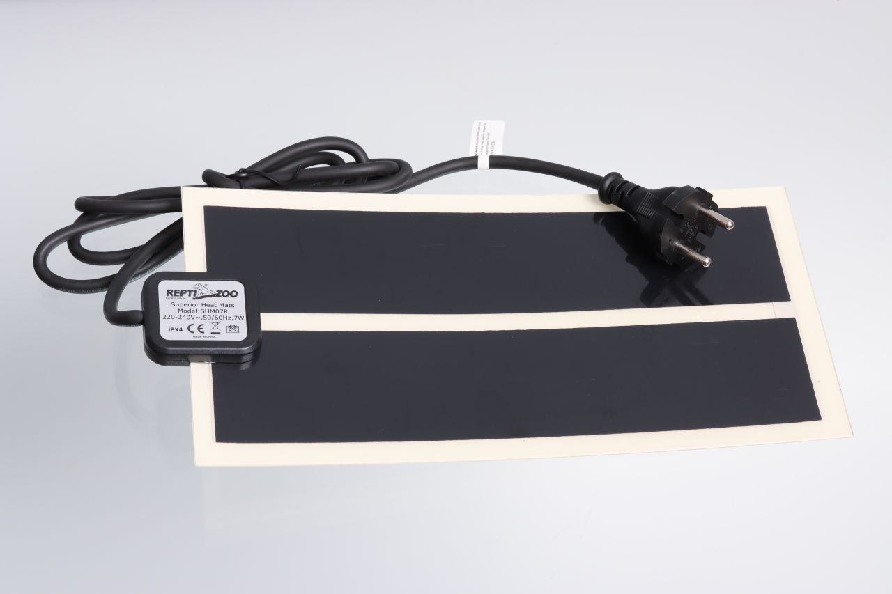 ReptiZoo Heizmatte PREMIUM, selbstklebend 7 Watt (SHM07R) | 7 Watt ...