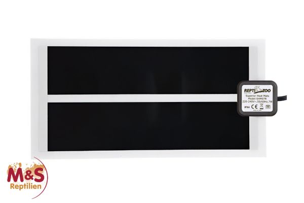 ReptiZoo Heizmatte PREMIUM, selbstklebend 7 Watt (SHM07R) | 7 Watt ...